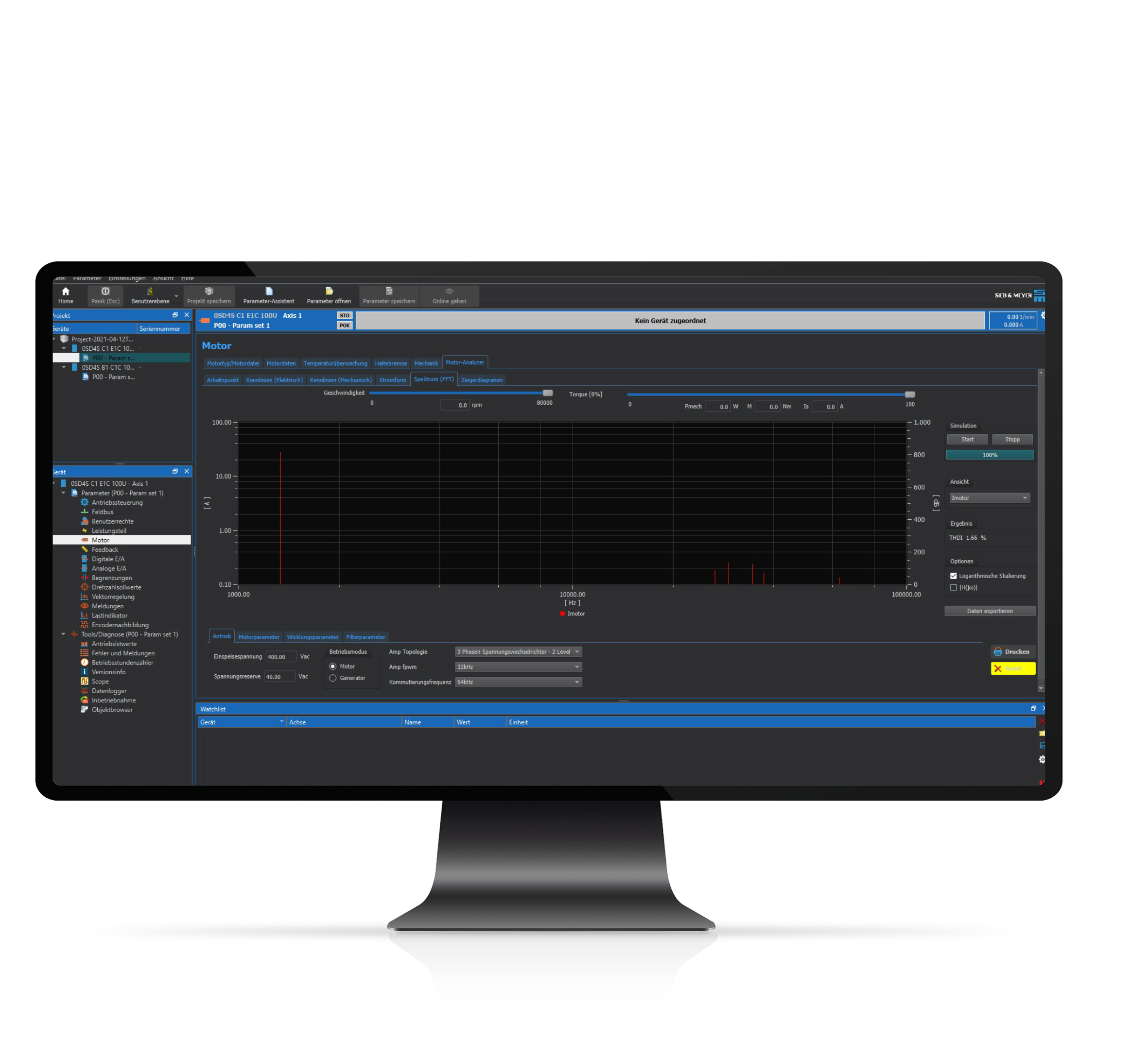 Frequency Converter SD4B | SIEB & MEYER AG